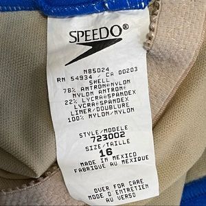 Speedo | Swim | Speedo Royal Blue One Piece Swimsuit | Poshmark